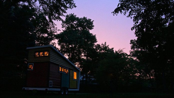 Whimsical 140 Sq.Ft Portable Tiny Box House - Small House Decor