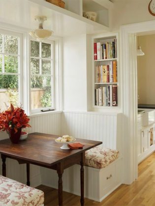 18 Cozy And Adorable Breakfast Nook Ideas - Small House Decor