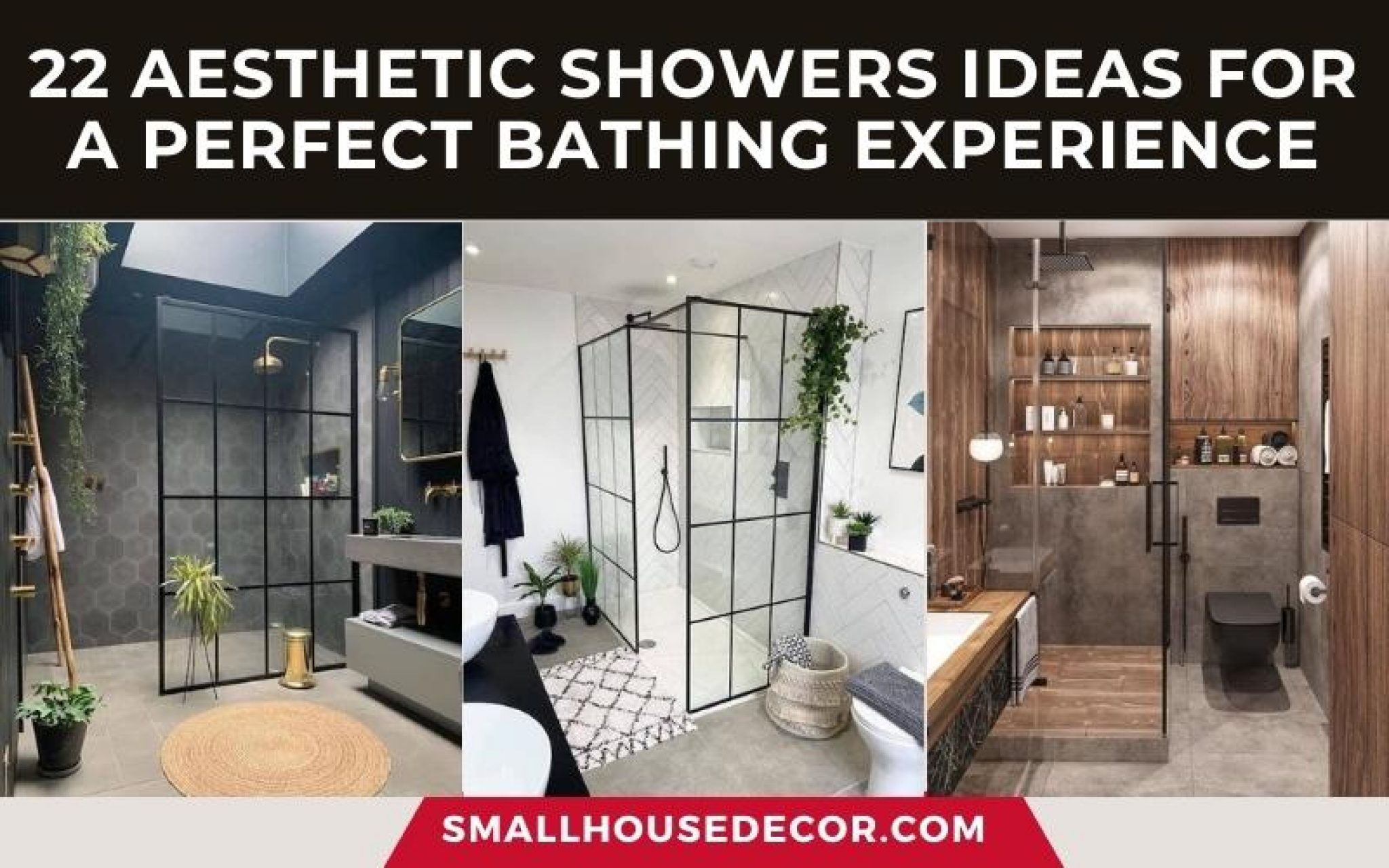 22 Aesthetic Showers Ideas for a Perfect Bathing Experience - Small ...