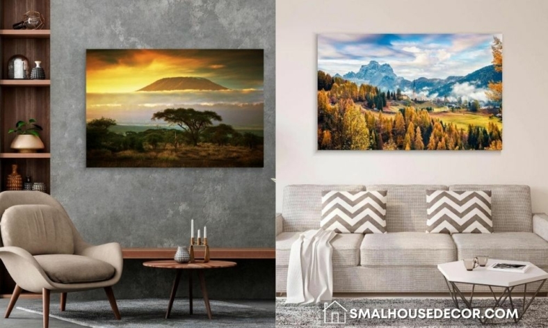 Using Canvas Art to Create a Focal Point in Your Home Décor - Small ...